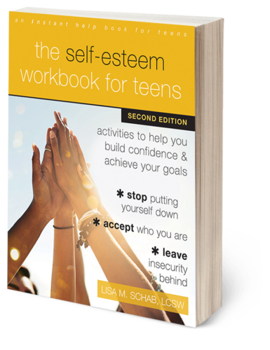 The Self-Esteem Workbook for Teens Second Edition - Lisa M. Schab Books